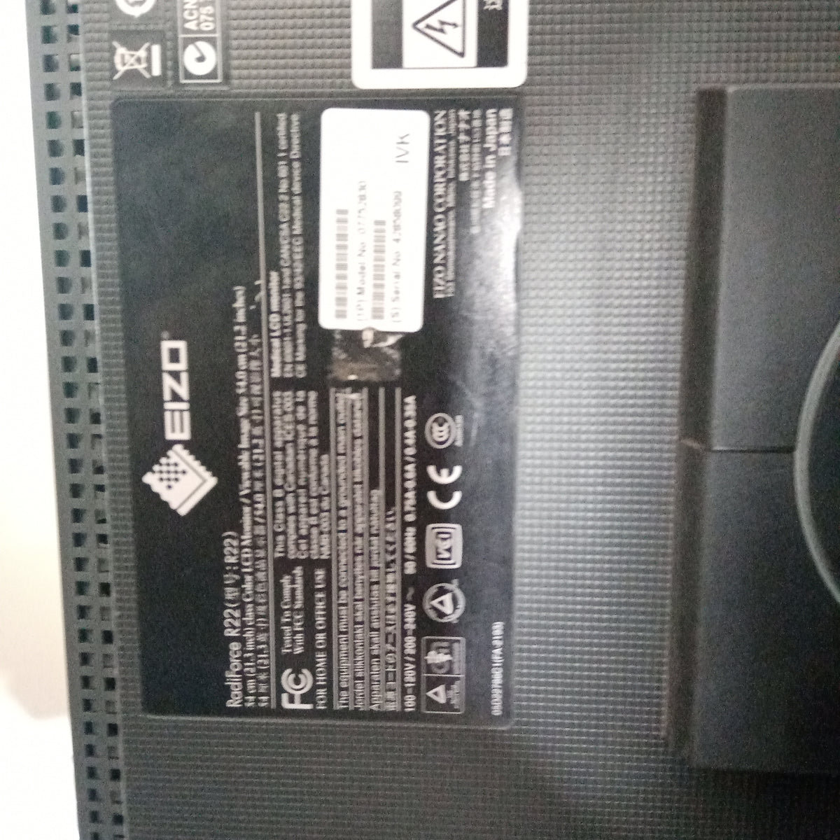 EIZO RediForce R22 Medical grade lcd – Zelin Medical Systems